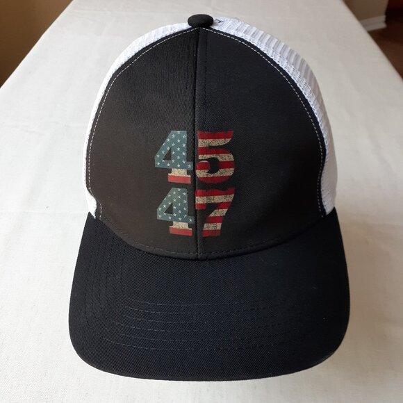 MAGA | Accessories | New 45 47 American Flag Colors Maga Baseball Cap ...